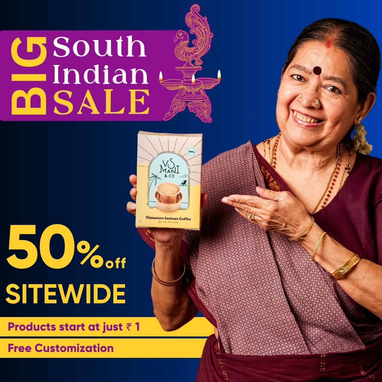 Authentic South Indian Instant Coffee and Snacks | VS Mani & Co