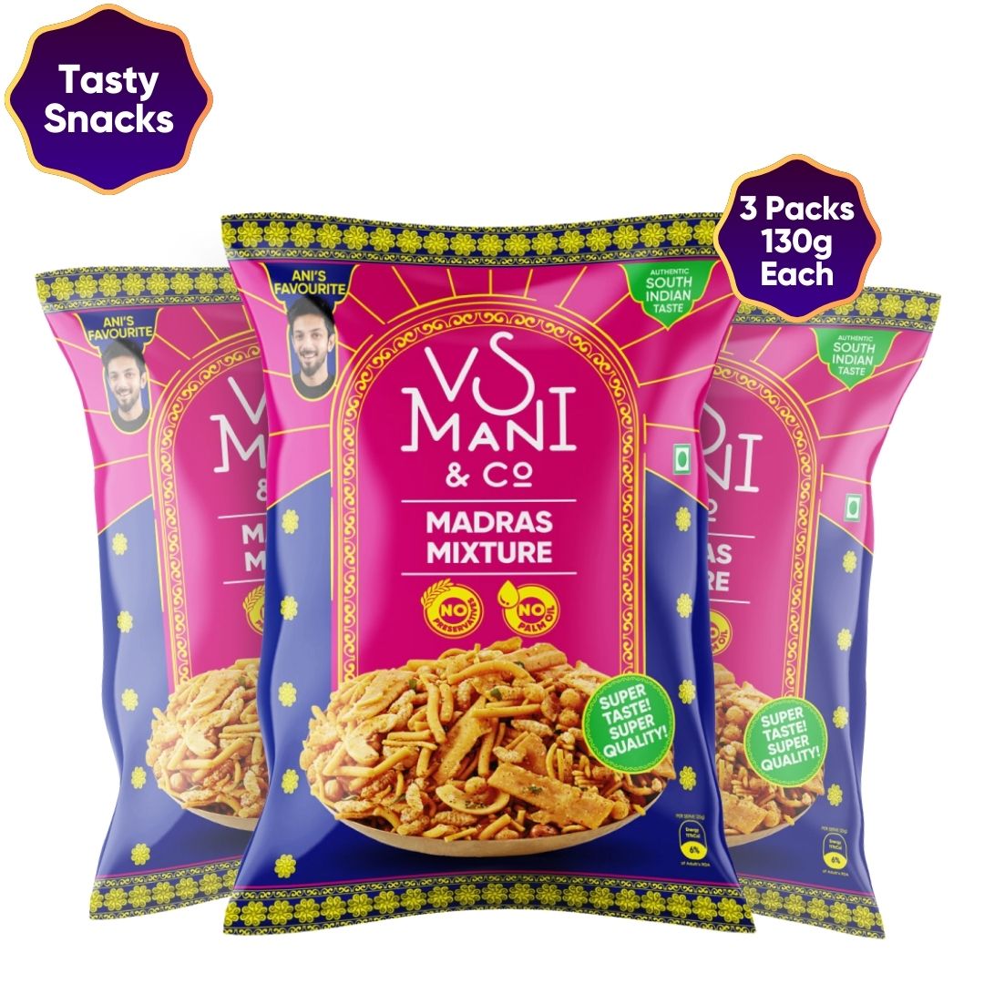VS Mani & Co. Madras Mixture – Authentic South Indian Snack Mix